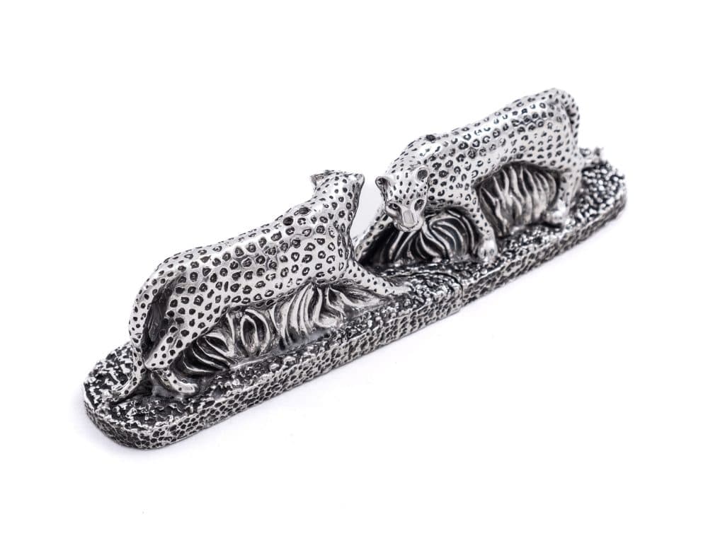 Leopard Salt and Pepper Cellars - Salamander Africa