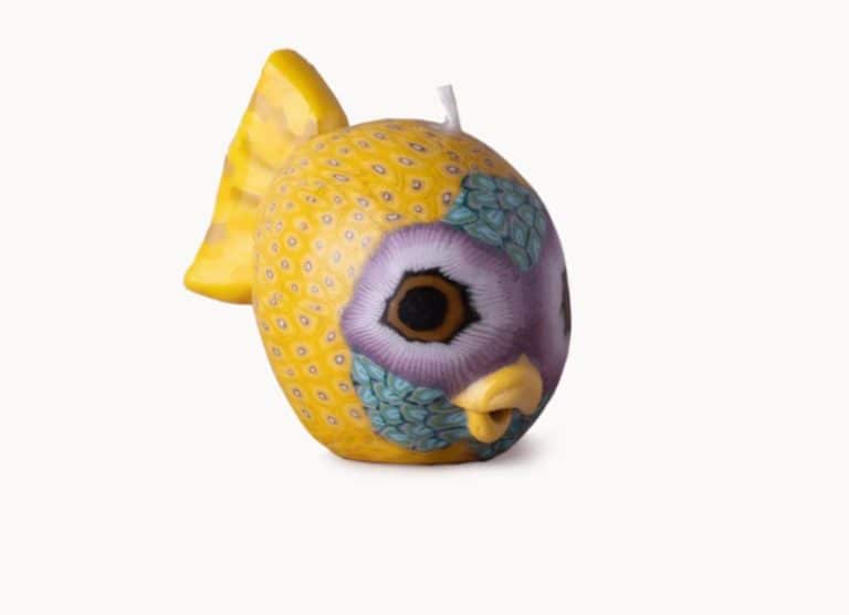 Fish Candle - Yellow - Salamander Africa
